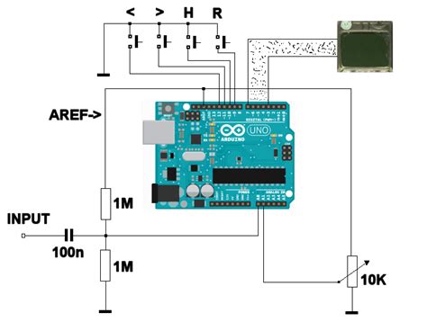 Oscilloscope For N GLCD Showcase Arduino Forum