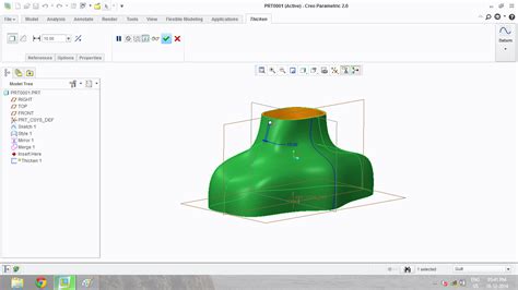Tutorial How To Use Style Command In Ptc Creo Parametric Grabcad
