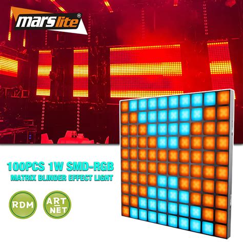 Matrix Led Light 10 X10 Full Color Dot Matrix Dmx Matrix Blinder Light