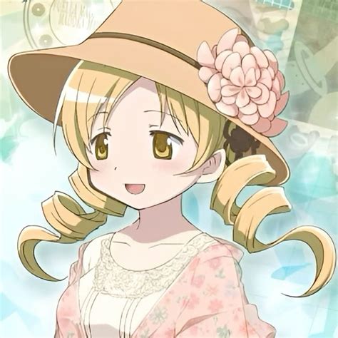 Mami Tomoe Pink Pfpicon Madoka Magica In 2025 Puella Magi Madoka