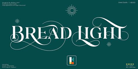 Bread Light Font