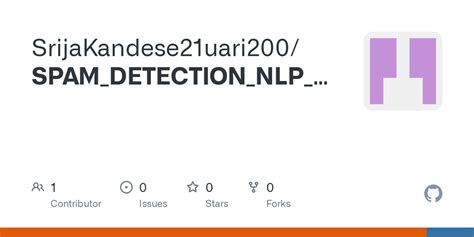 Github Srijakandese Uari Spam Detection Nlp Team
