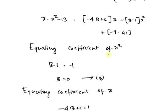 SOLVED: The form of the partial fraction decomposition of a rational ...
