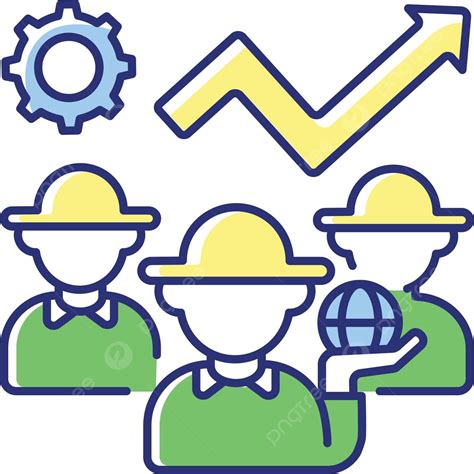 Cultural Development Rgb Color Icon Gardening Gear Thin Vector