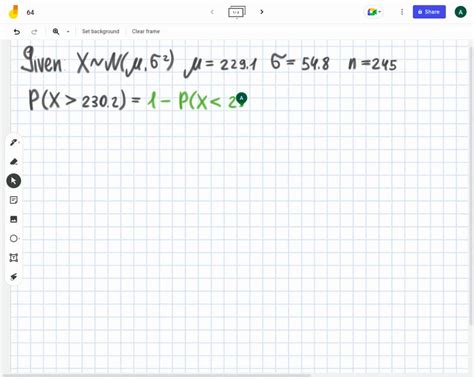 Solved A Population Of Values Has A Normal Distribution With μ 229 1 And σ 54 8 You