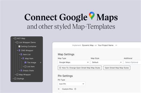 dynamic map and webflow integration webflow apps