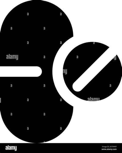 Dosage Form Black Glyph Ui Icon Stock Vector Image And Art Alamy