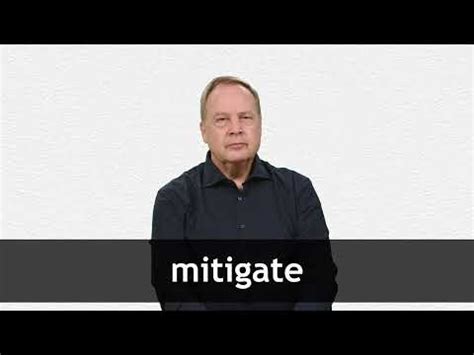 MITIGATE English Pronunciations Collins