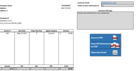 Accounts Receivable Statement Template Using Vba Accounts Receivable Statement Template Using Vba