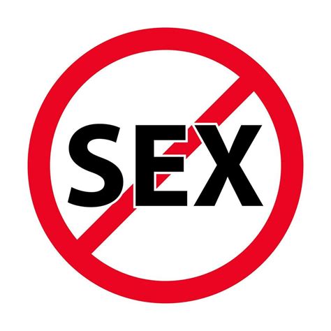 Forbidden Sign No Sex Vector Flat Icon Its Warn Them Not To Do 35113452 Vector Art At Vecteezy