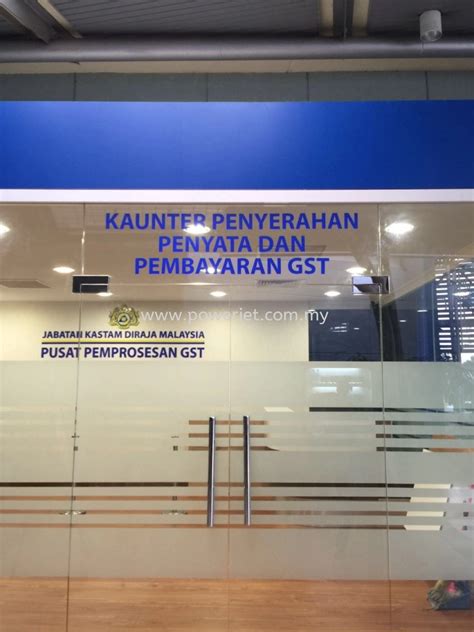 Customize Glass Door Sticker Selangor Malaysia Kuala Lumpur Kl