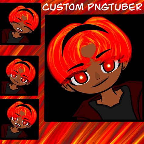 Pngtuberpre Made Custom Anime Chibi Streamer Twitch Etsy