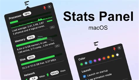 Stats Panel 1 3 0 For Macos Free Download Filecr