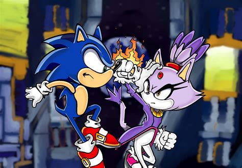 Download Sonic And Blaze 1214 X 1035 Wallpaper Wallpaper
