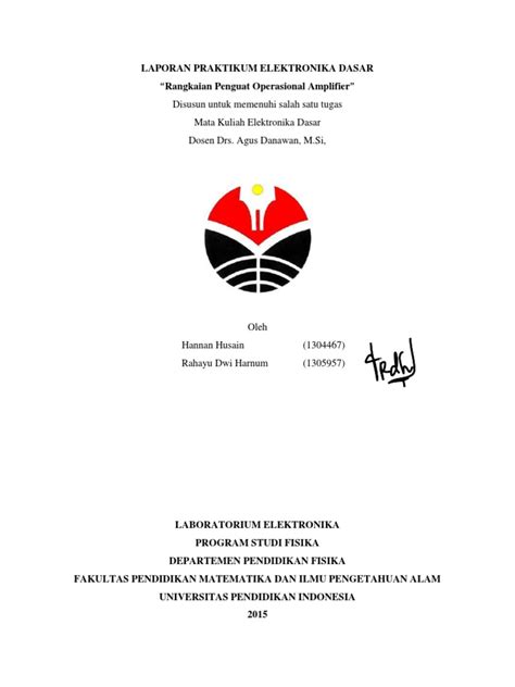 Rangkaian Penguat Operasional Pdf