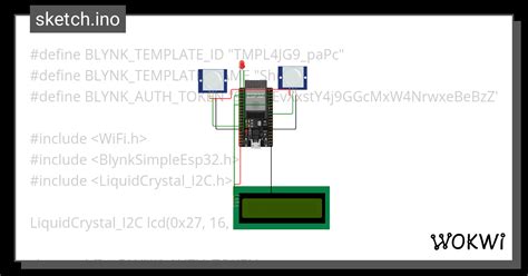 Bidirectional Visitor Counter Wokwi Esp32 Stm32 Arduino Simulator