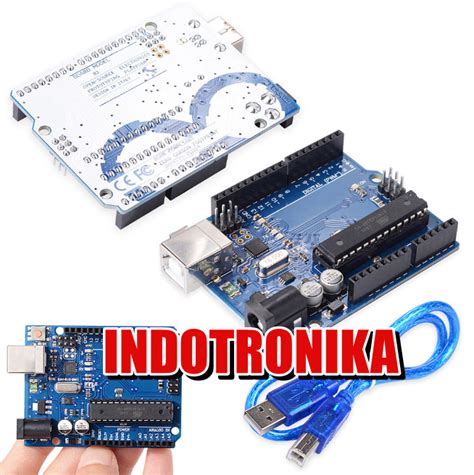 Jual Arduino Uno Atmega 328 Dip R3 Atmega328 Dengan Kabel Kab