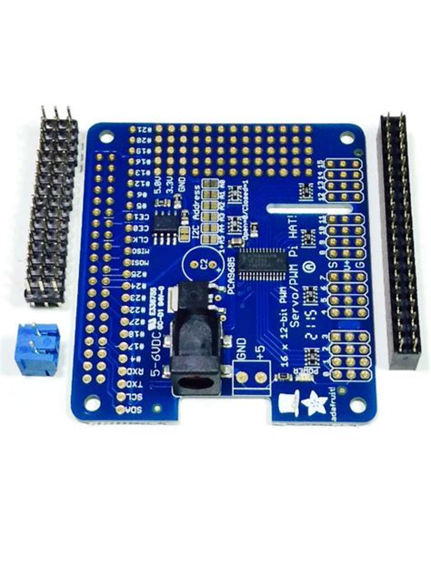 Adafruit Channel PWM Servo HAT For Raspberry Pi Mini Kit