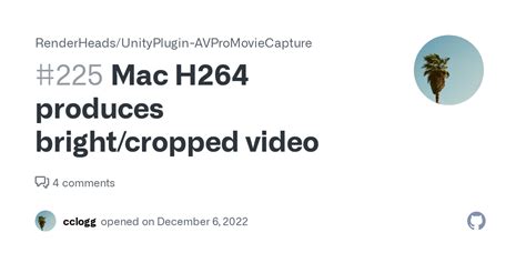 mac h264 produces bright cropped video · issue 225 · renderheads