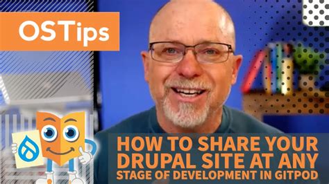 How To Share Your Drupal Site At Any Stage Of Development In Gitpod Youtube