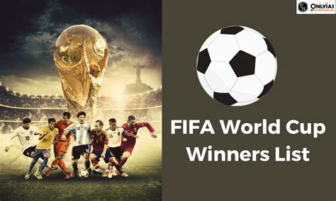 Fifa World Cup Winners List And Year At Justin Pope Blog