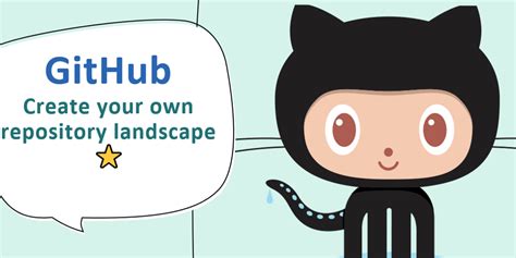 GitHub Create Your Own Repository Landscape DEV Community