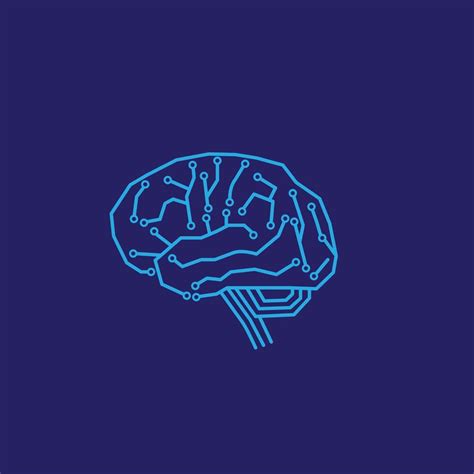 illustration of a digital brain 63043472 Vector Art at Vecteezy