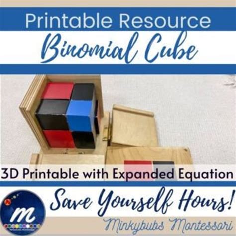 Binomial Cube Build Printable Material Montessori Algebraic Sensorial Equation Etsy Binomial Cube Build Printable Material Montessori Algebraic Sensorial Equation Etsy