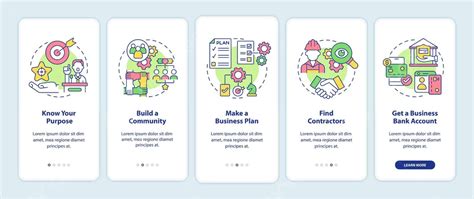 Effective Strategies For Onboarding Your Mobile App Startup Vector