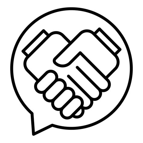 Contract Negotiation Line Icon 14769839 Vector Art At Vecteezy