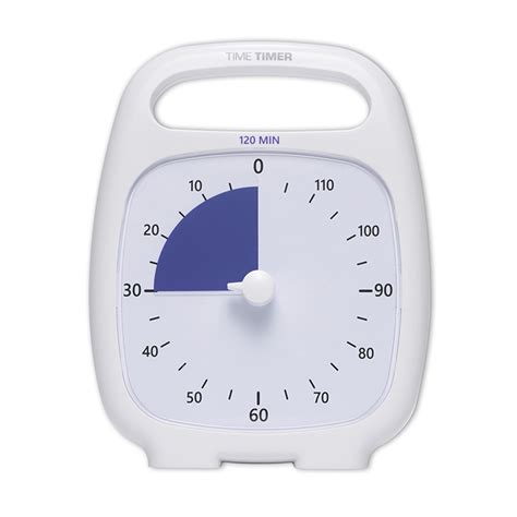 PLUS 120 Minute Timer, White - TTM120 | Time Timer | Timers