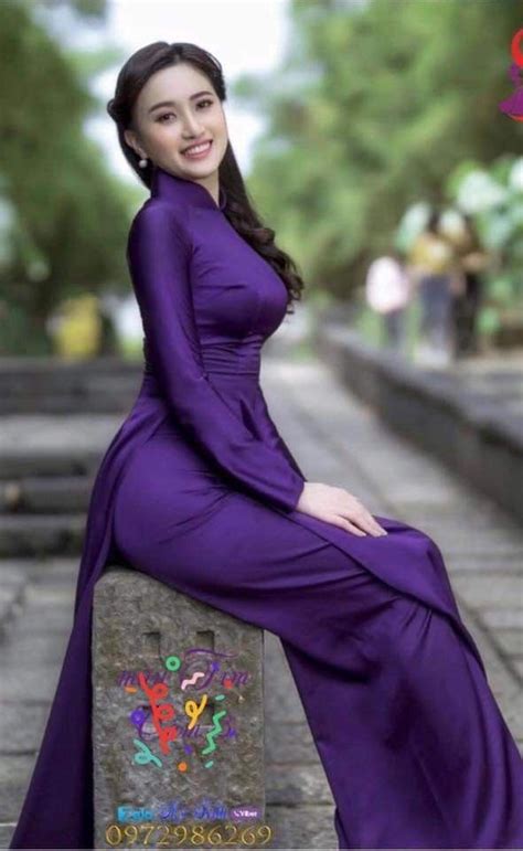 Purple Satin Ao Dai Artofit