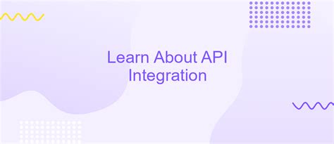 Learn About Api Integration Apix Drive
