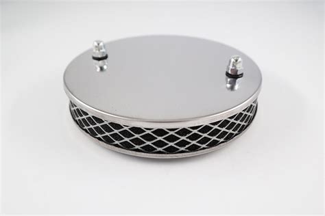Pancake Chrome Air Filter 1 1 2 Su Hs4 H4 Hif4 Classic Car Accessories