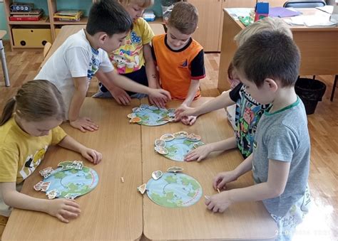 В подготовительной группе Улыбка прошло тематическое занятие посвящённое Дню Земли Цель