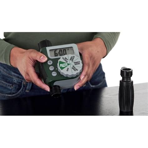 Orbit 1 Output Port Stationary Digital Hose End Timer 62051 At