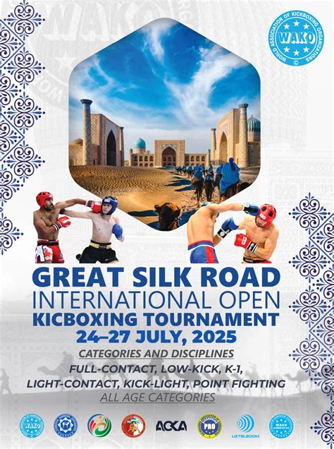 Great Silk Road International Open Kickboxing Tournament 2025 Wako India