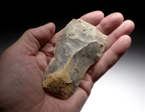 Large Finest Neanderthal Mousterian Flint Knife Tool From Caen France
