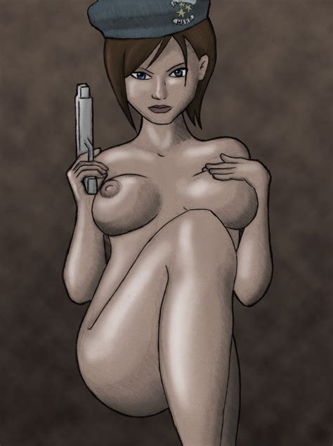 Rule 34 Beret Breasts Jill Valentine Jill Valentine Julia Voth