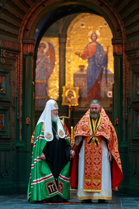 Божественная Литургия в Патриаршем соборе в честь Воскресения Христова