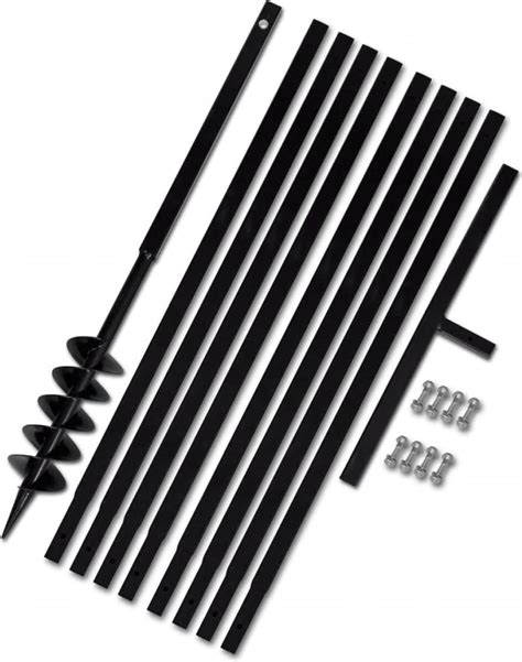 Prolenta Premium Grondboor 100 Mm Met 9 M Verlengstuk Staal Huis En