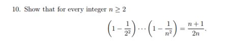 Solved Show That For Every Integer N N Chegg Com