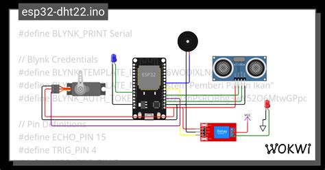 Sistem Pemberi Pakan Ikan Wokwi Esp32 Stm32 Arduino Simulator