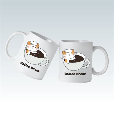 Керамична чаша Coffee Break Онлайн магазин Piperka Bg