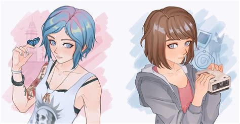 Max And Chloe Fan Art From Mayumi Nose Rlifeisstrange