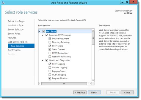installing microsoft internet information services iis and windows