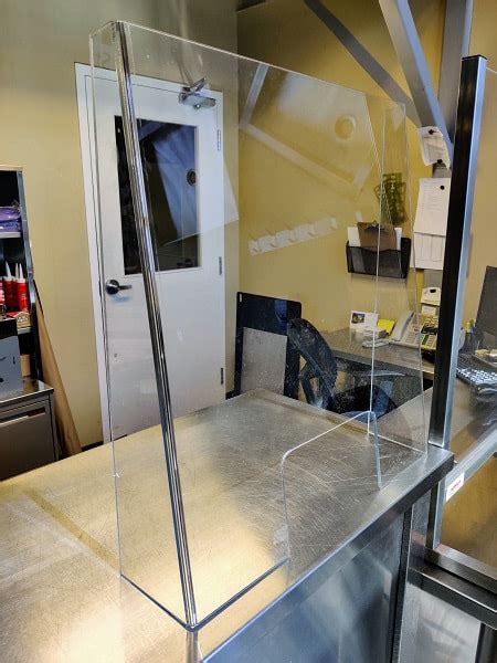 Polycarbonate Counter Shield