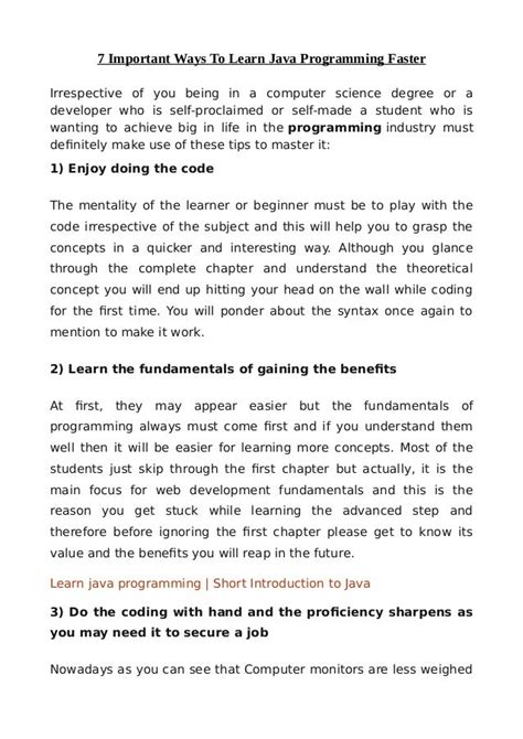 Best Place To Learn Java Programming Stereozik