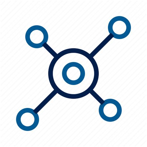 Decentralized Network Technology Icon Download On Iconfinder