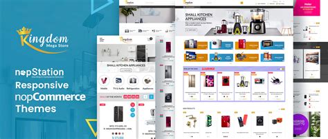 Kingdom Megastore Theme Plugin Package By Nopstation Nopcommerce